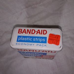 Band-Aid | Other | Vintage Bandaid Bandages Metal Tin Container Johnson ...